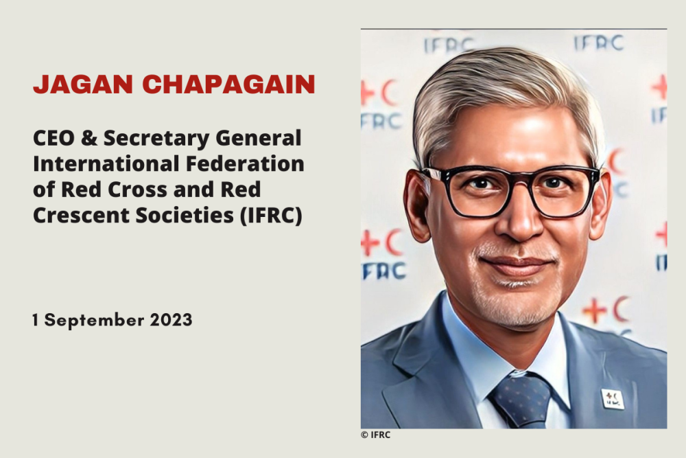 The interview | Jagan Chapagain | Genève internationale