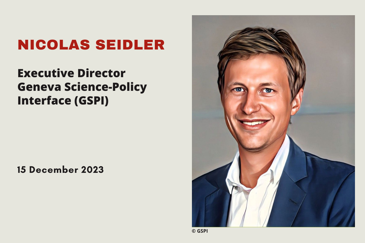 The interview | Nicolas Seidler | Genève internationale