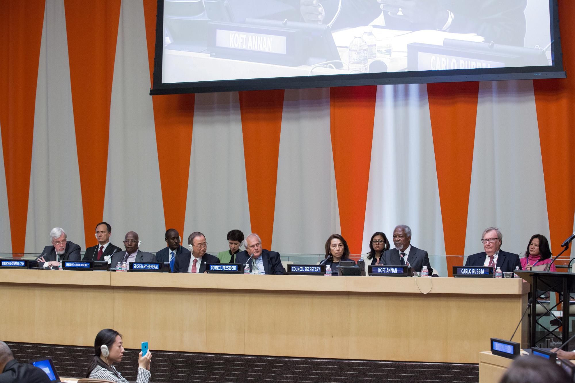 CERN-UN Special Event: Celebration of Sixty Years of Science for Peace ...